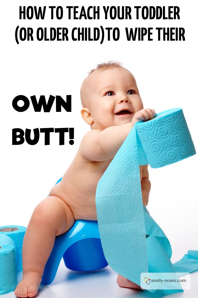 How To Teach Your Child To Wipe Their Bottom